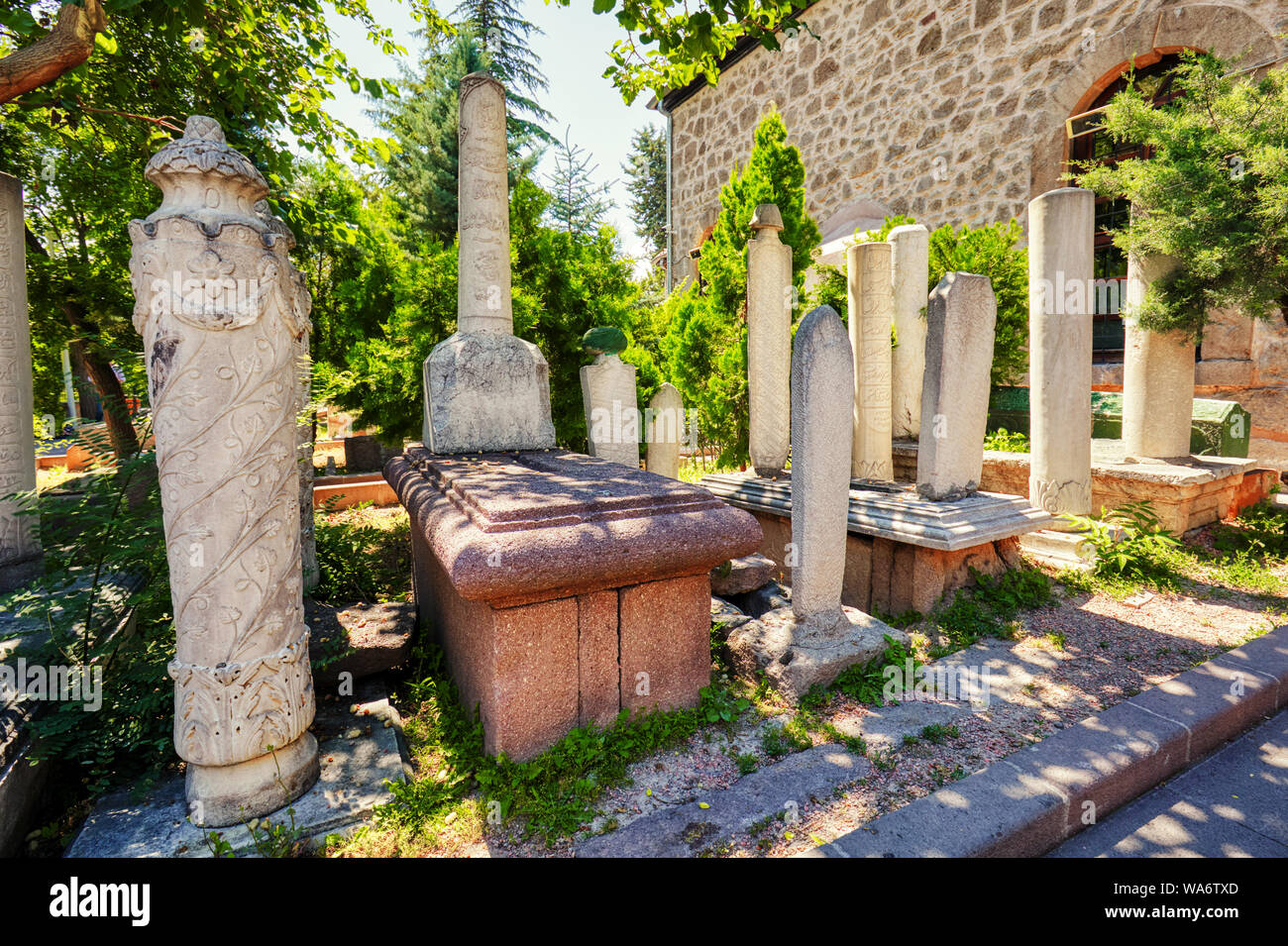 Ottoman graveyard hi-res stock photography and images - Alamy