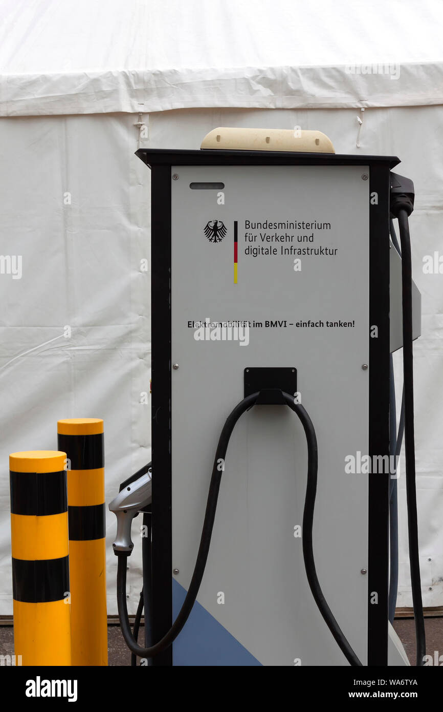 Charging Station of the BMVI in Berlin Stock Photo - Alamy