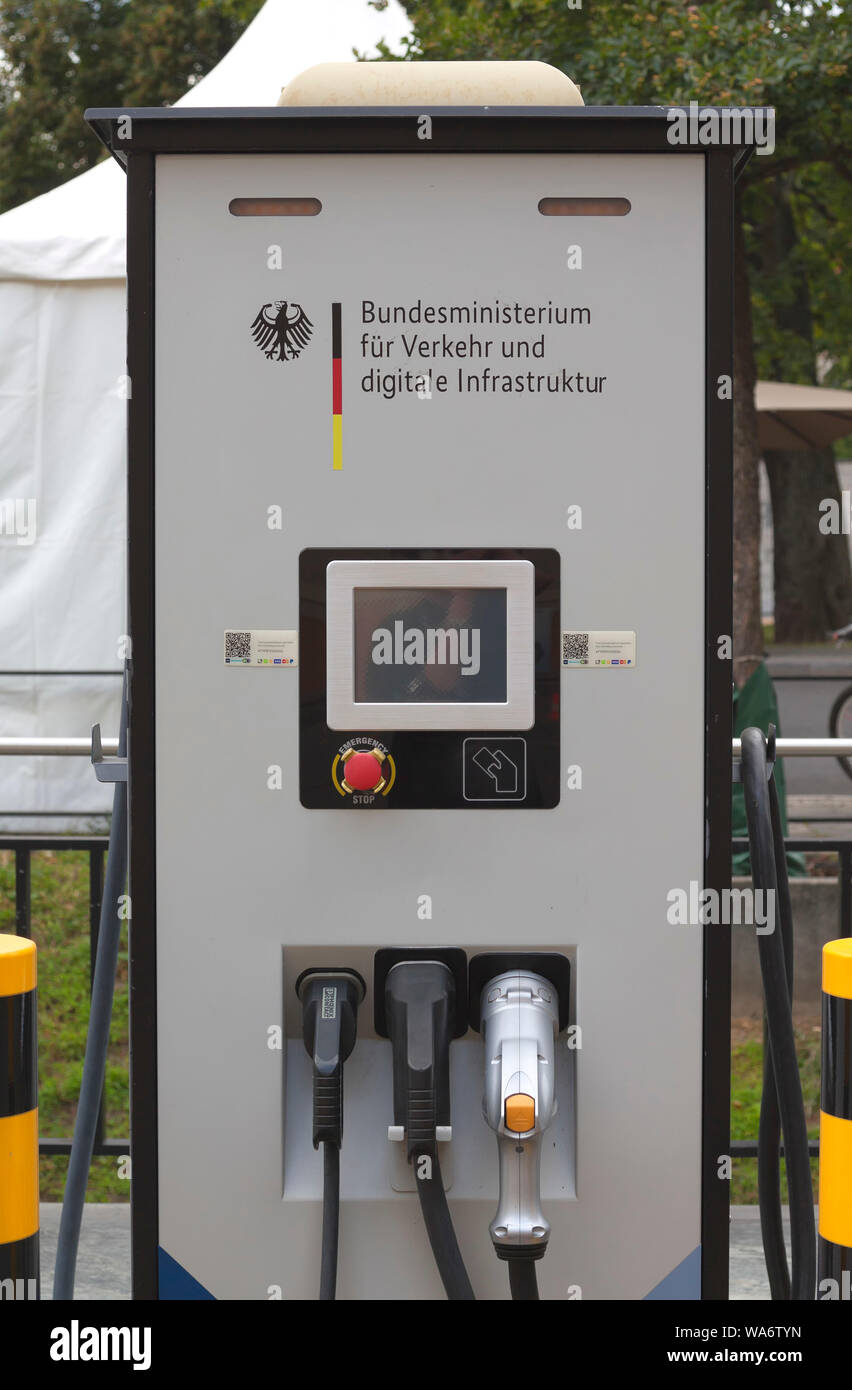 Charging Station of the BMVI in Berlin Stock Photo - Alamy