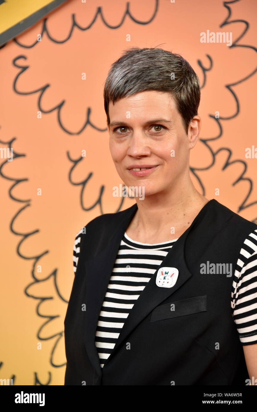 Cologne, Germany. 18 August 2019. The illustrator Daniela Kohl comes to ...