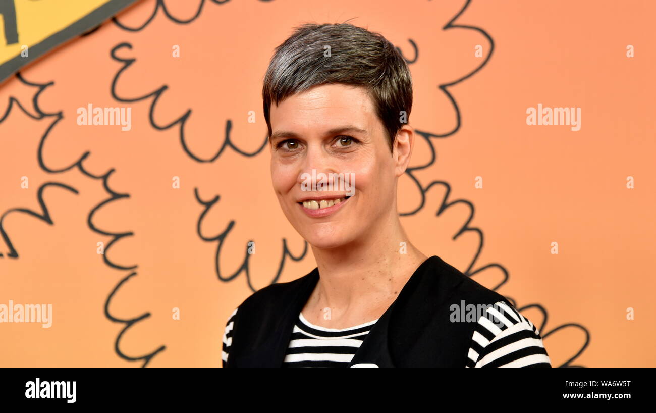 Cologne, Germany. 18 August 2019. The illustrator Daniela Kohl comes to ...