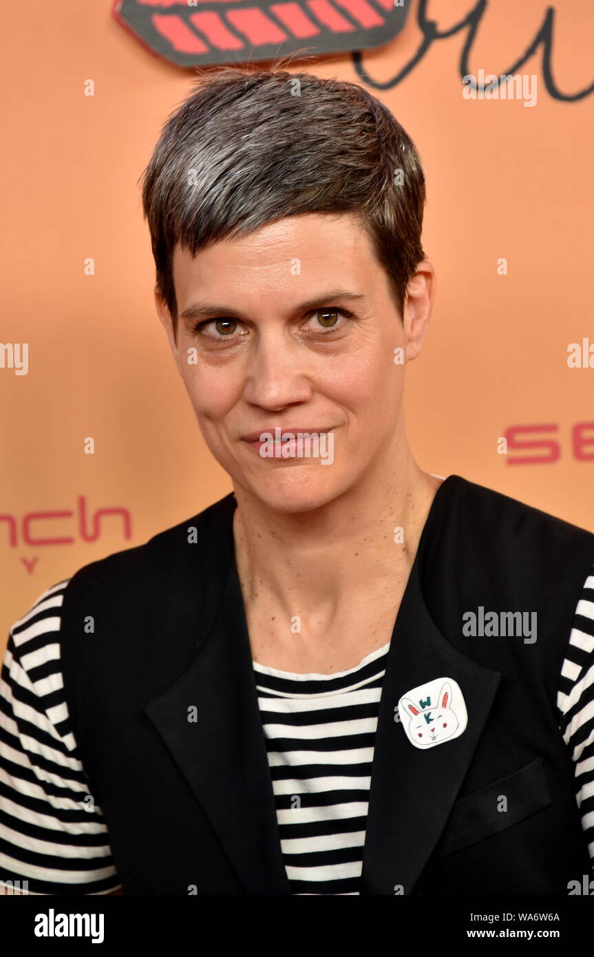 Cologne, Germany. 18 August 2019. The illustrator Daniela Kohl comes to ...