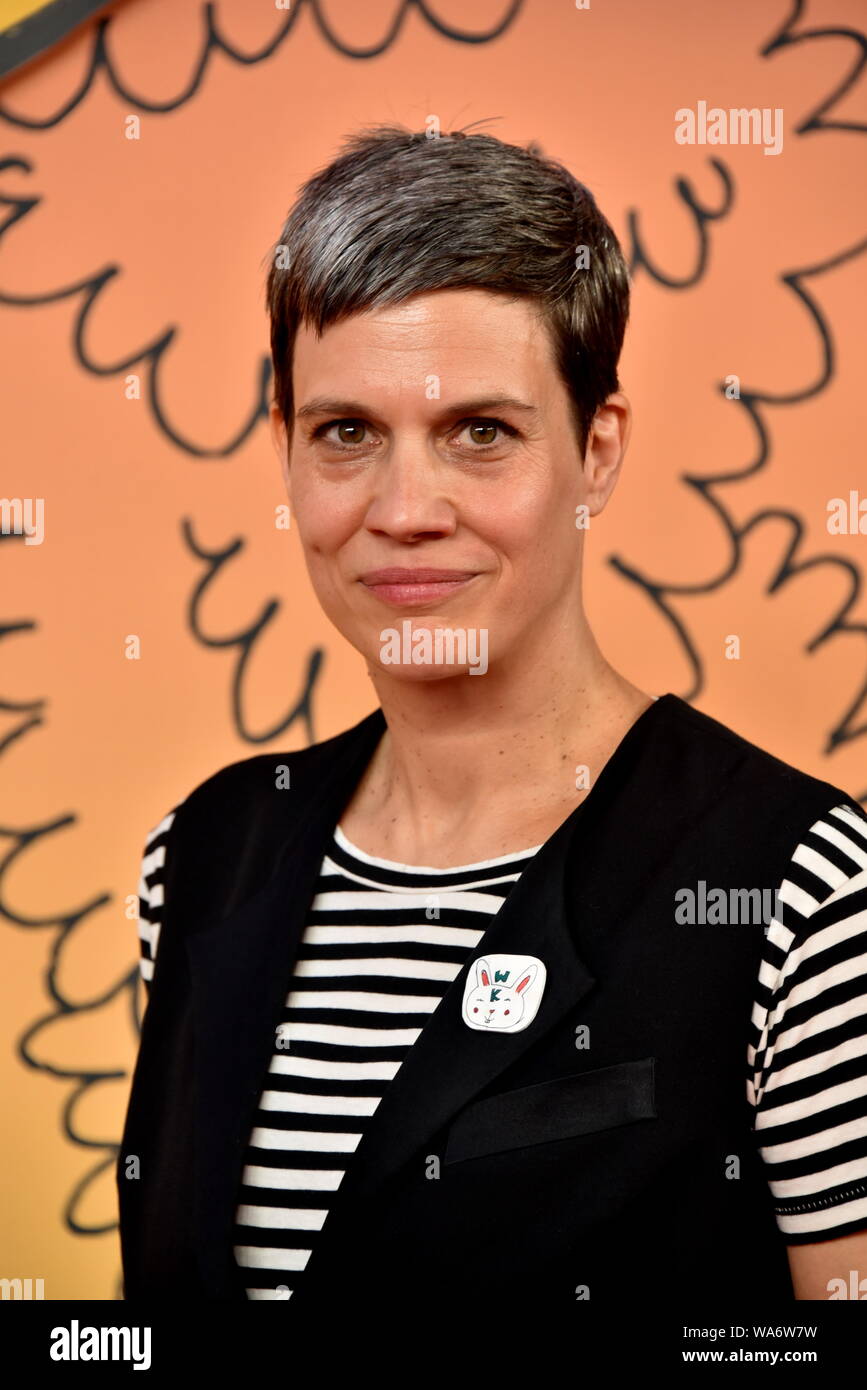 Cologne, Germany. 18 August 2019. The illustrator Daniela Kohl comes to ...