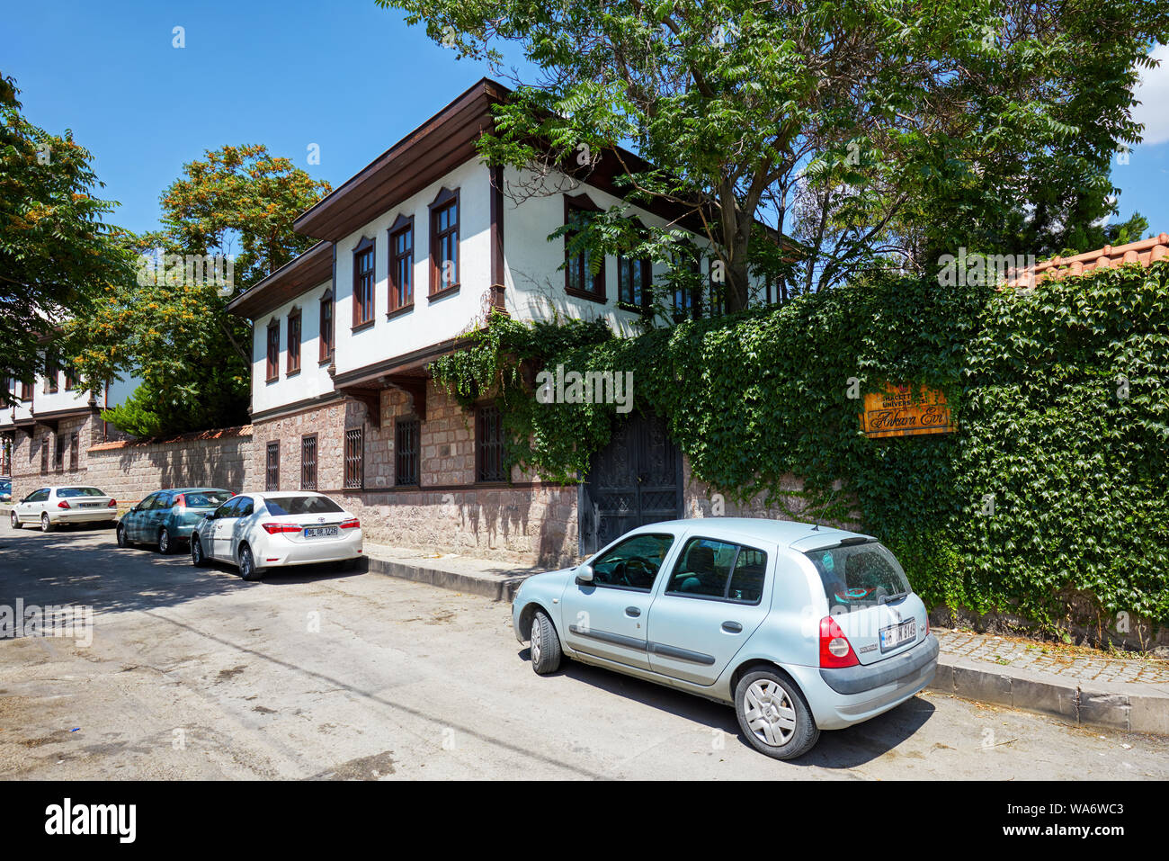 Historical Ankara restoration house in Hamamonu district of Altindag ...