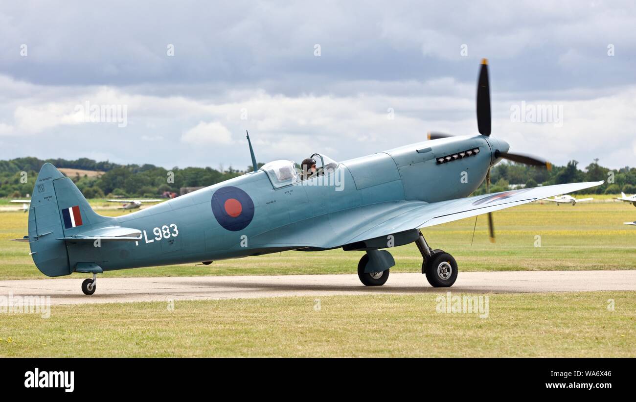 Supermarine Spitfire PRXI PL983 (G-PRXI) at the 2019 Flying Legends ...