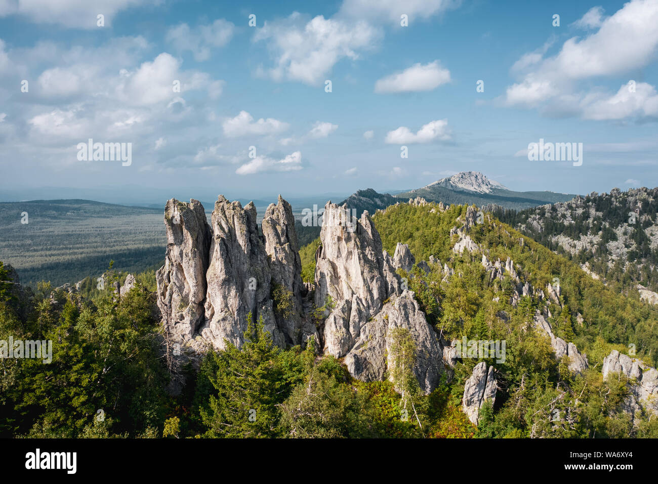 Taiga aerial hi-res stock photography and images - Alamy