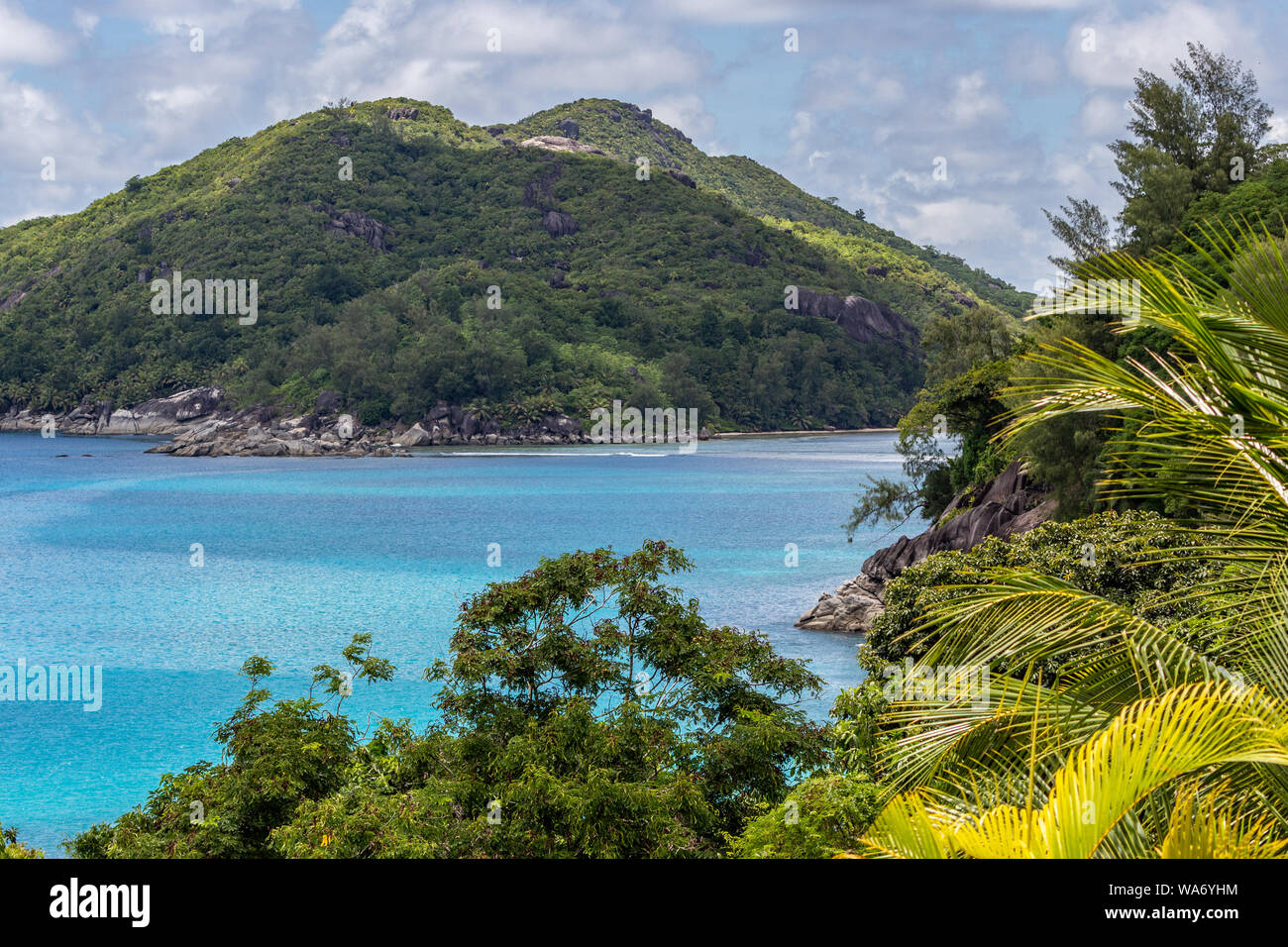 Harbour of mahe at the seychelles hi-res stock photography and images ...