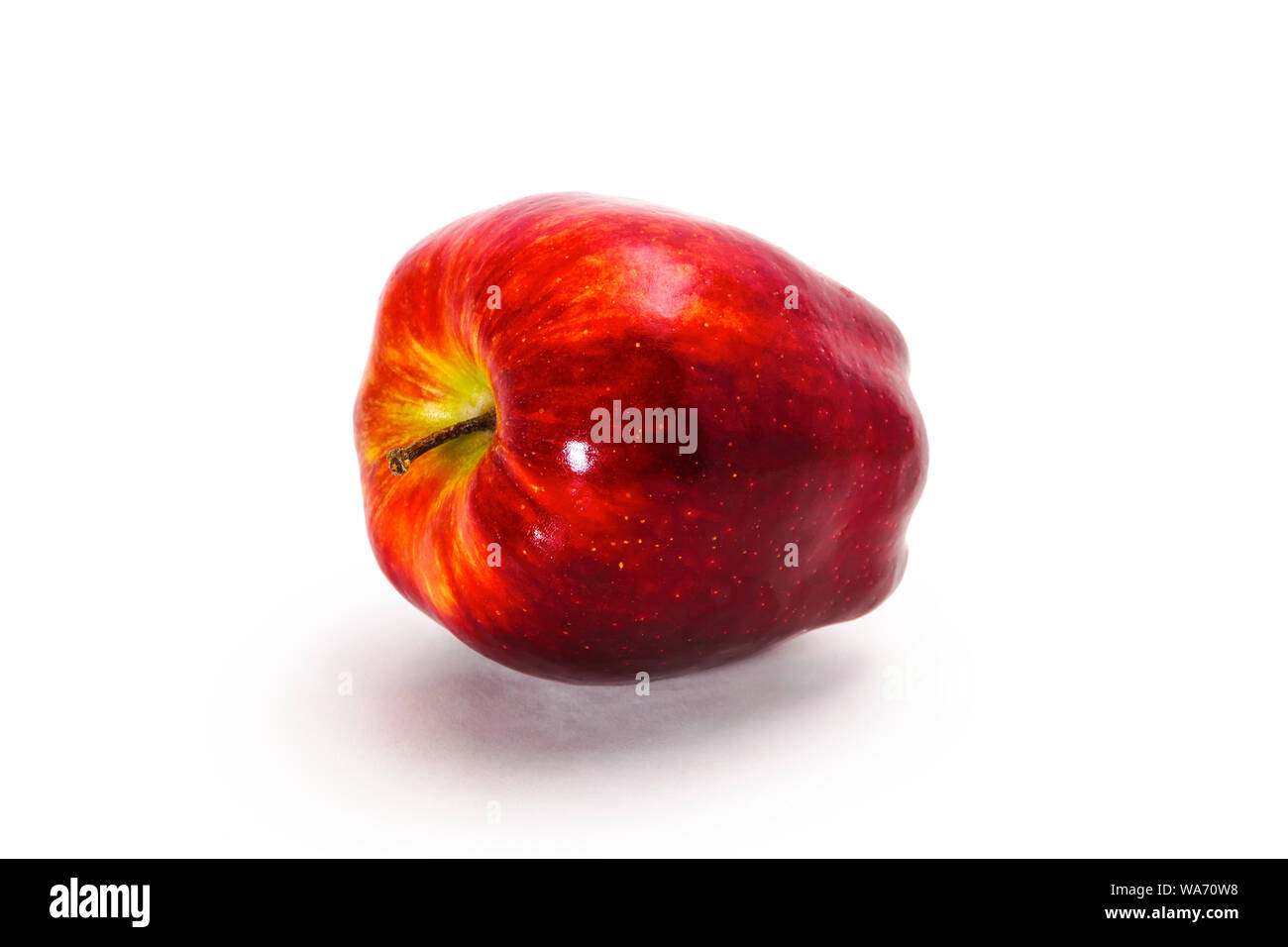 Red apple close up hi-res stock photography and images - Alamy