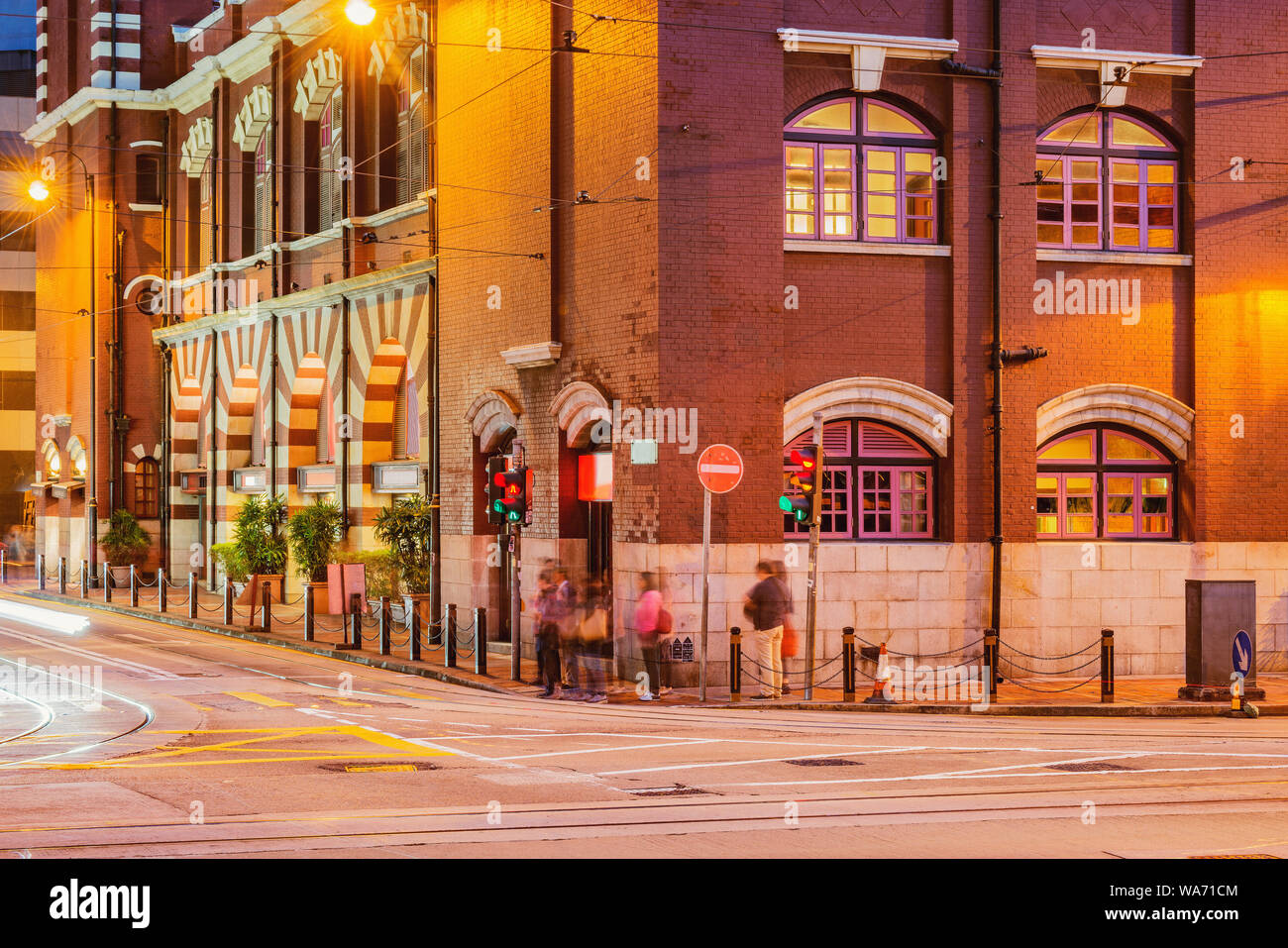 Hong kong old street corner hi-res stock photography and images - Alamy