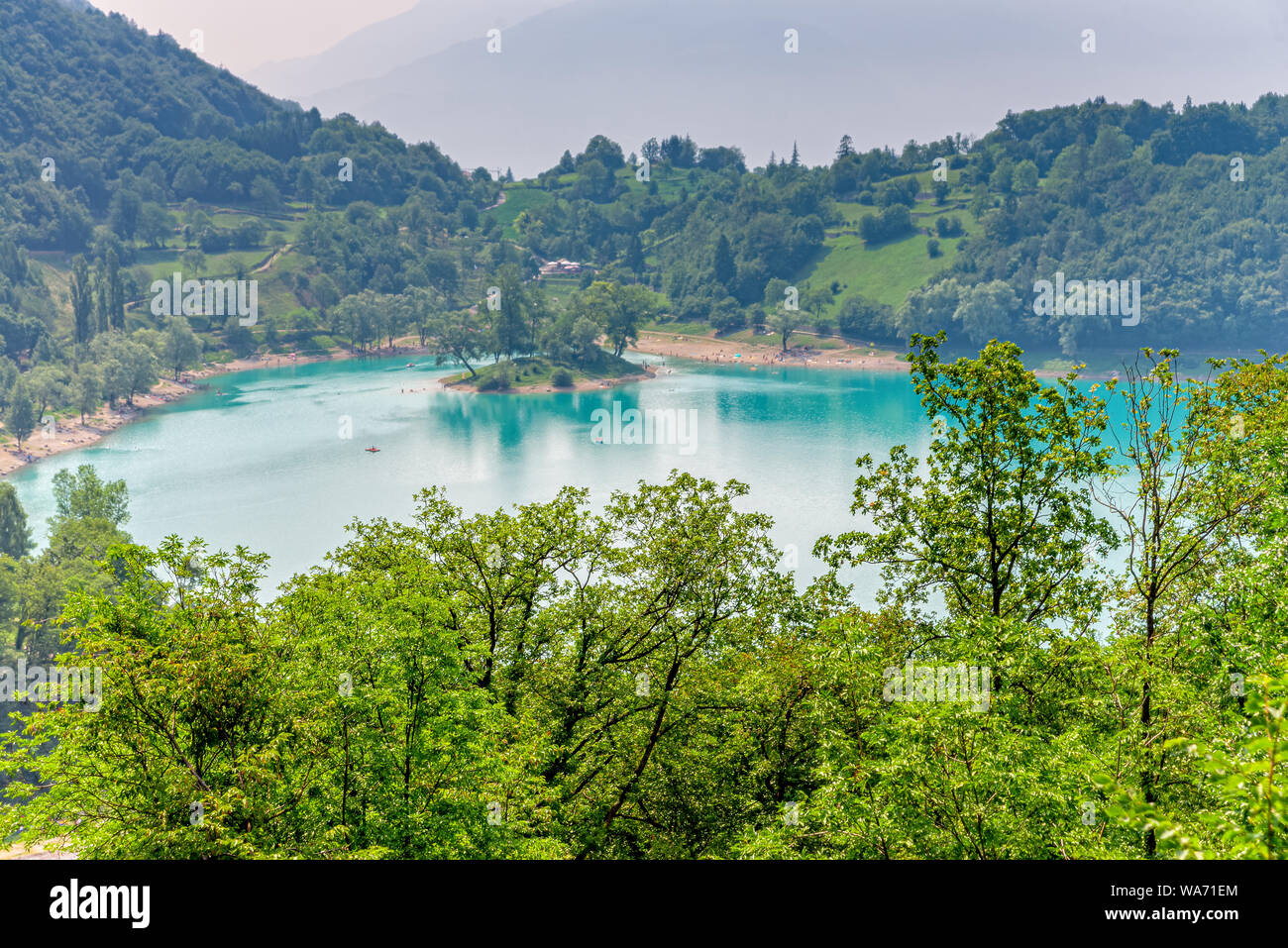 Lake tenno mountain in hi-res stock photography and images - Alamy