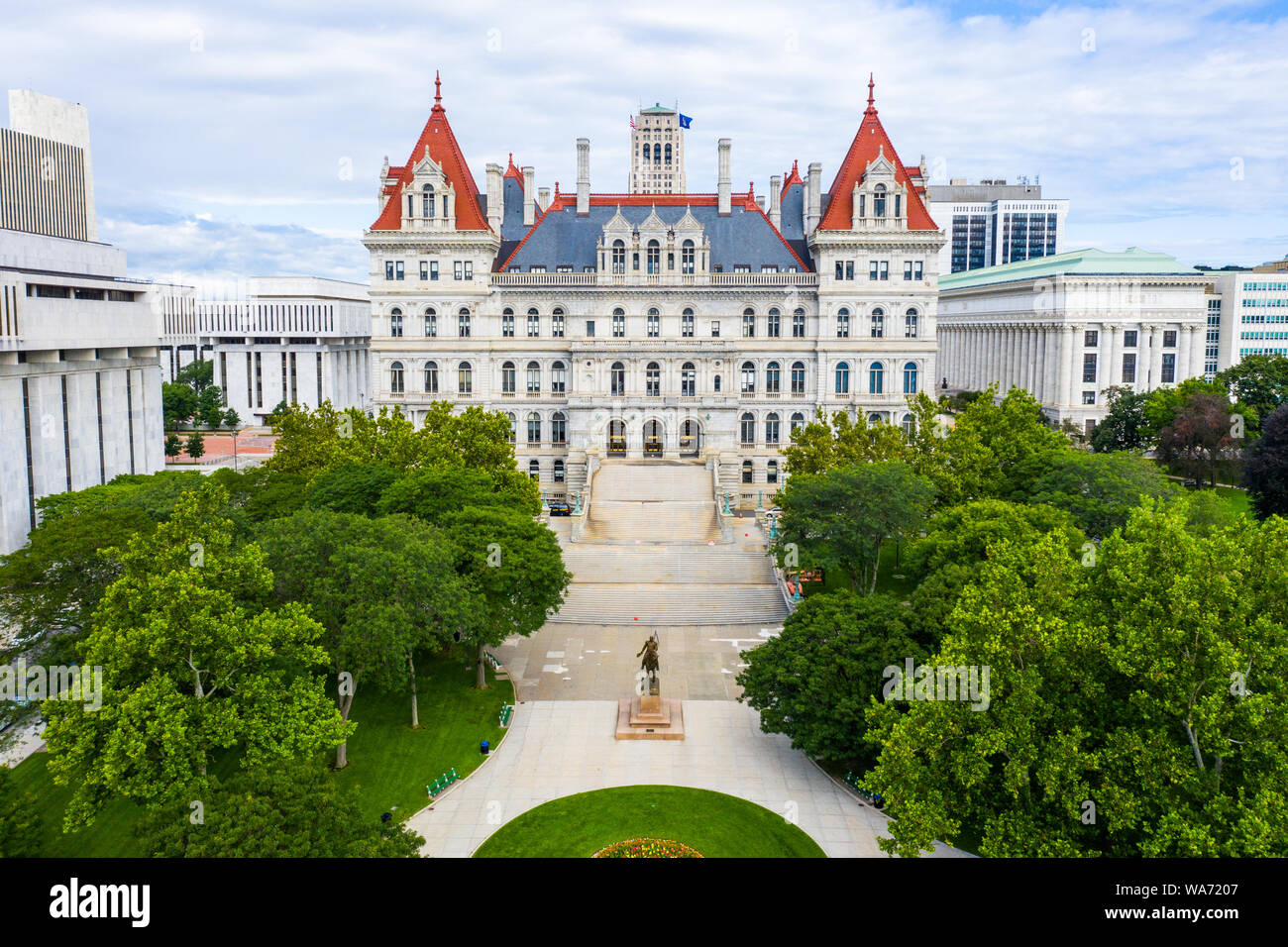 Albany aerial hi-res stock photography and images - Alamy