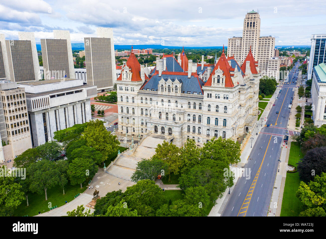 New York State Capitol, Albany, New York, USA Stock Photo - Alamy