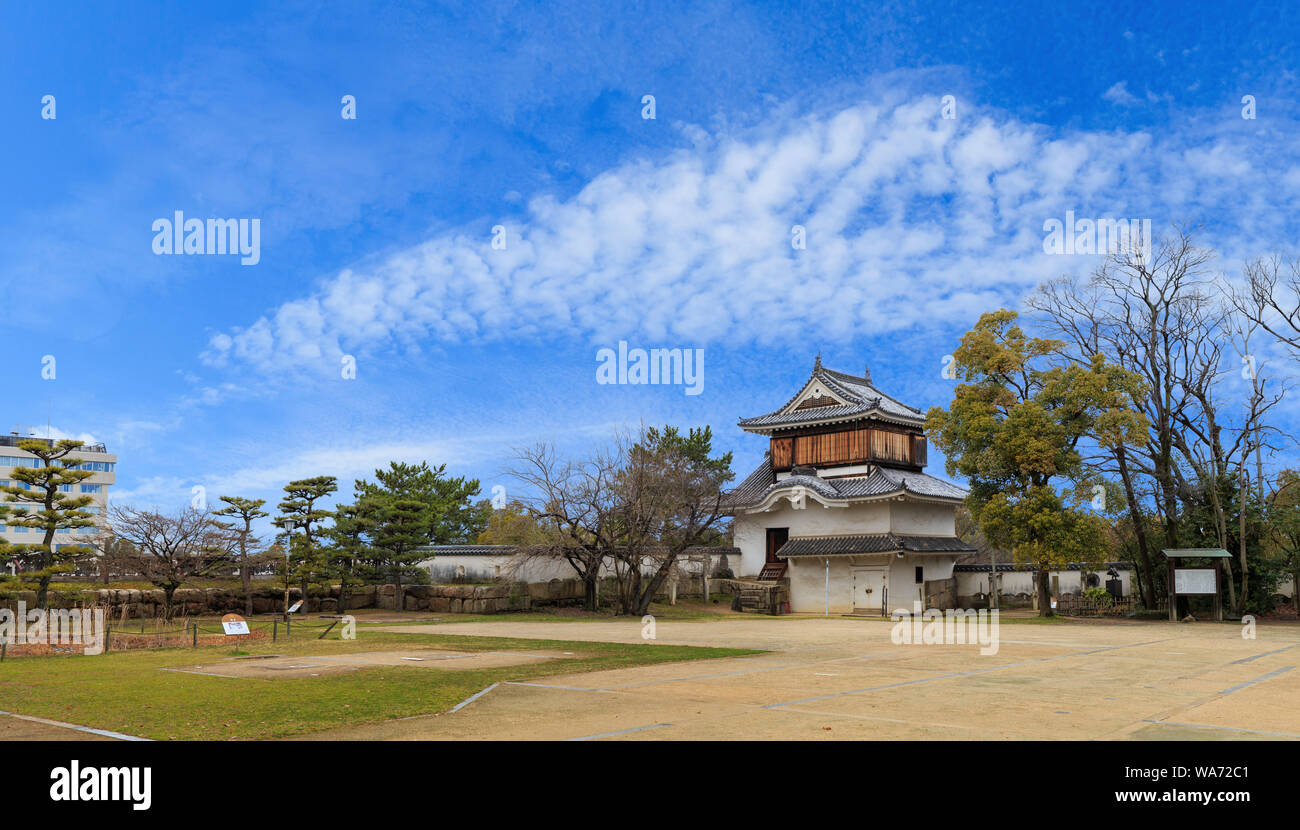 Okayama Castle is landmark historic famous in Okayama Prefecture, Japan ...