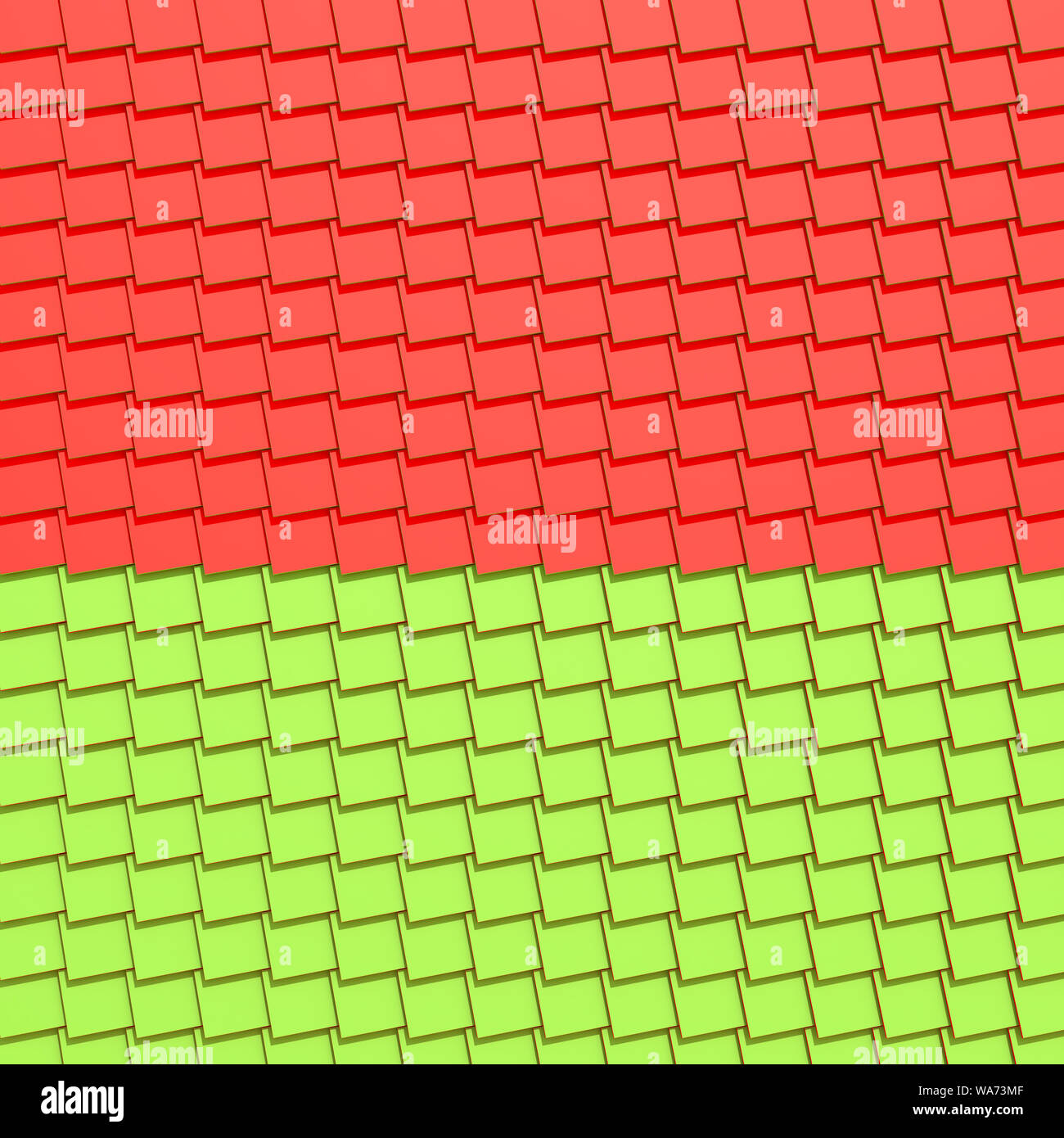Two tone squares extruded abstract background. 3D rendering Stock Photo ...