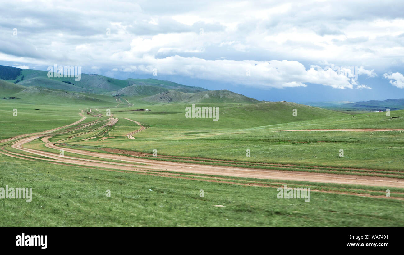 Orkhon Valley at the Central Mongolia Stock Photo - Alamy