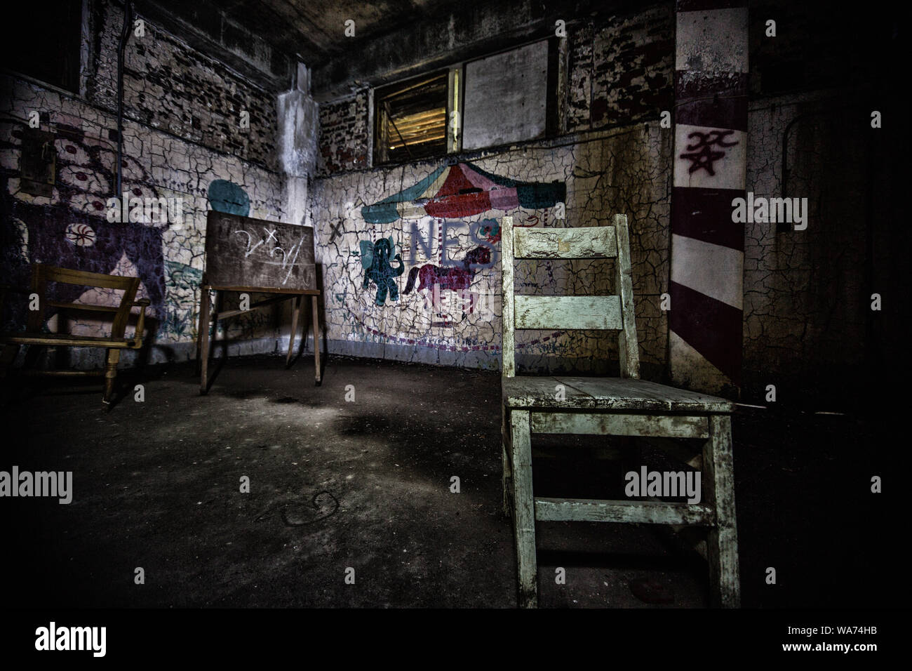 The remains of Pennhurst School of the feeble minded, mostly confused ...