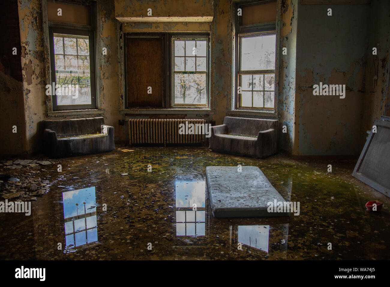 The remains of Pennhurst School of the feeble minded, mostly confused ...