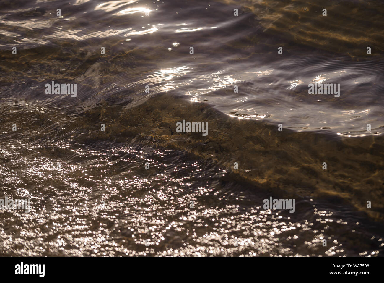 Abstract water surface of the sea background Stock Photo - Alamy