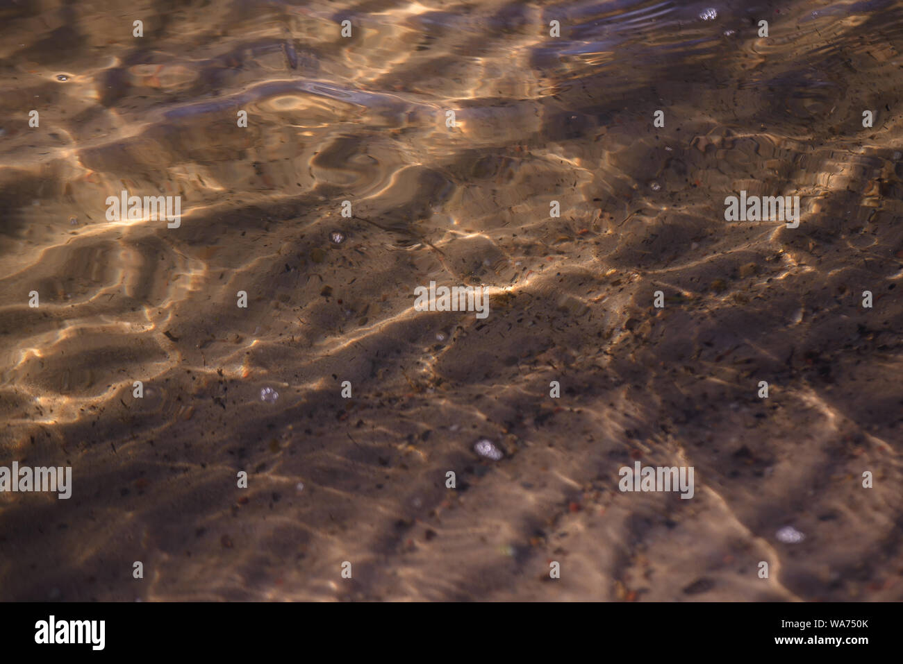 Abstract water surface of the sea background Stock Photo - Alamy
