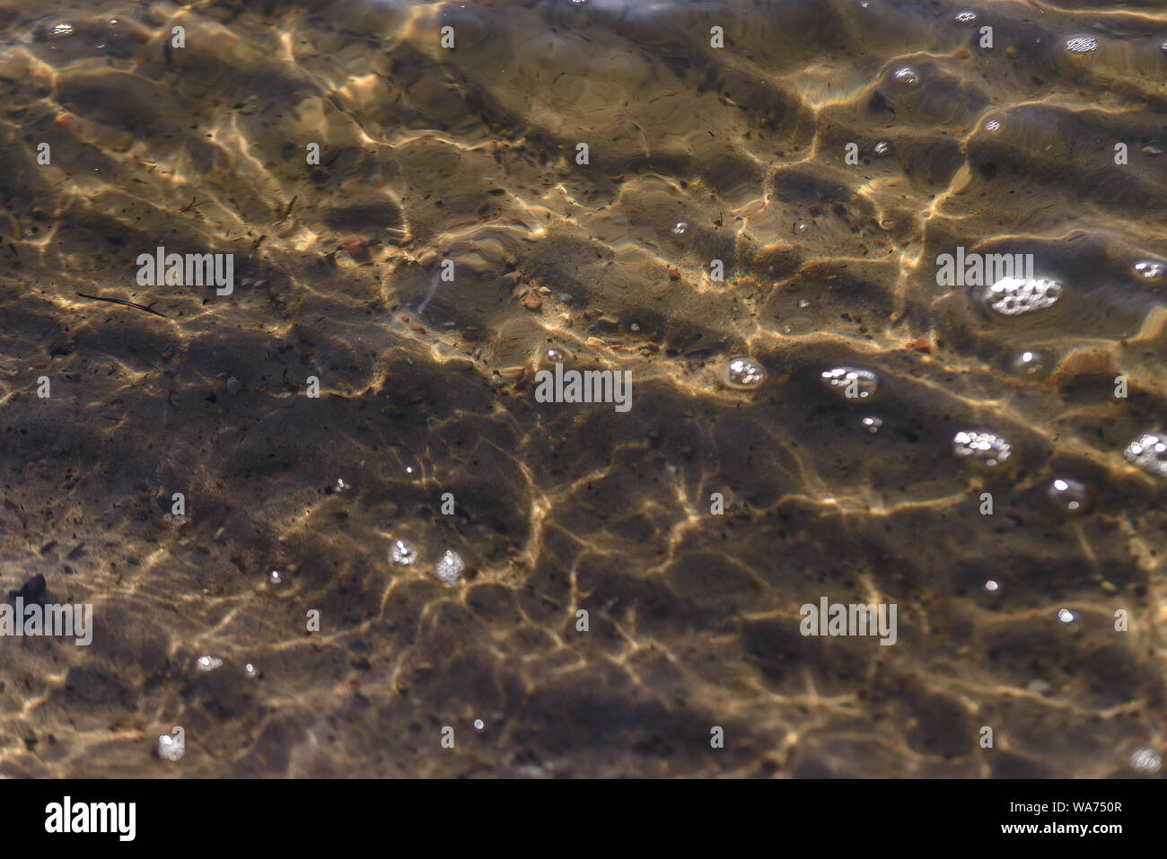 Abstract water surface of the sea background Stock Photo - Alamy