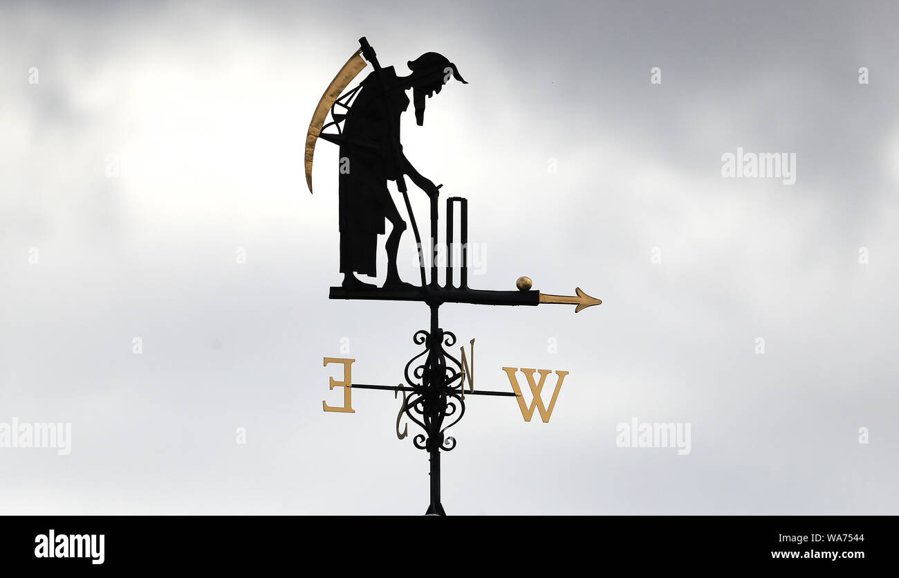 A general view father time weather vane hi-res stock photography and ...