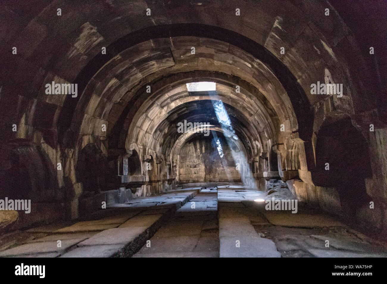 Smoke makes the light shafts visible in the Selim Caravanserai waypoint ...