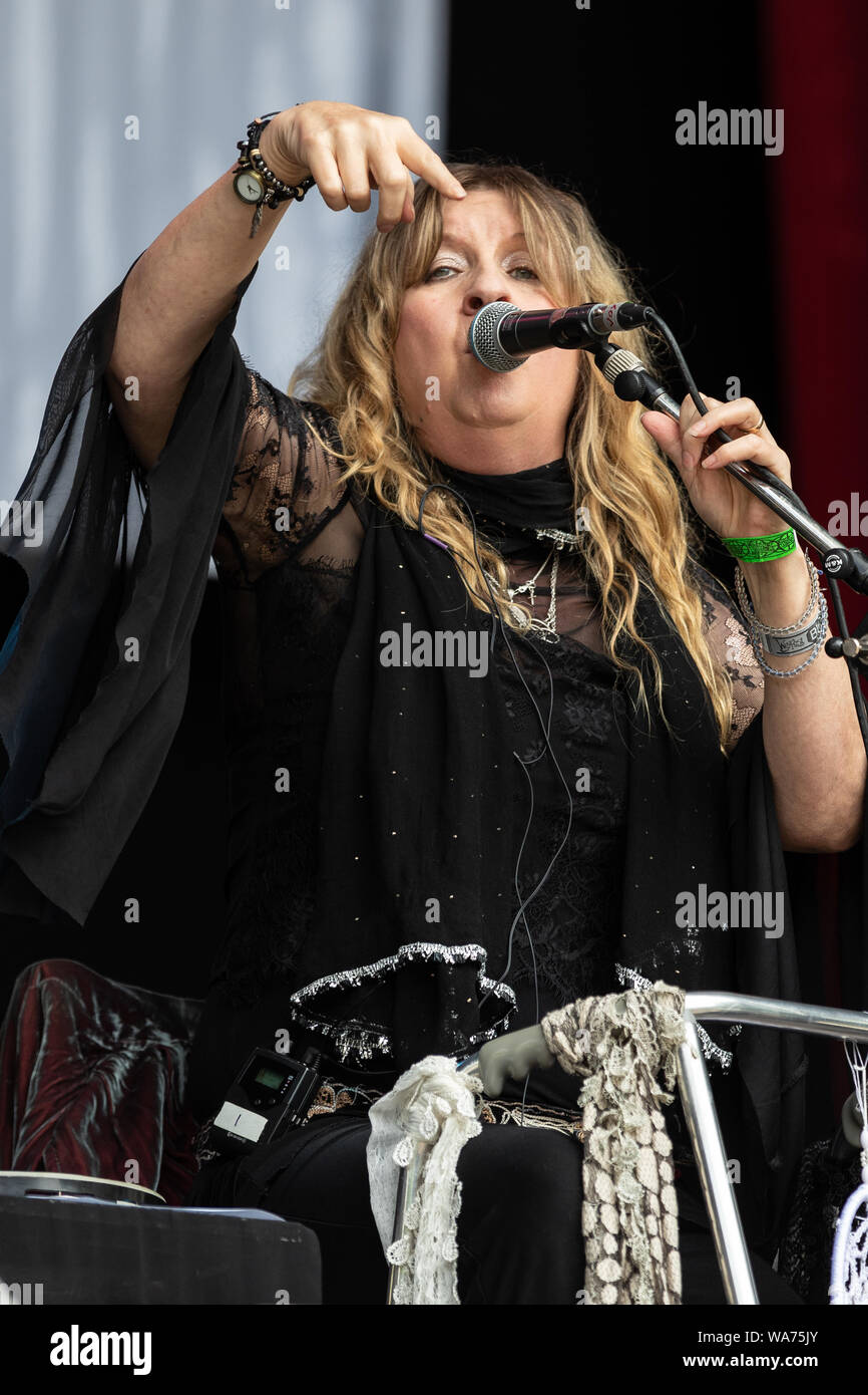 Deborah Bonham performing at WeyFest 2019 Music Festival Stock Photo ...