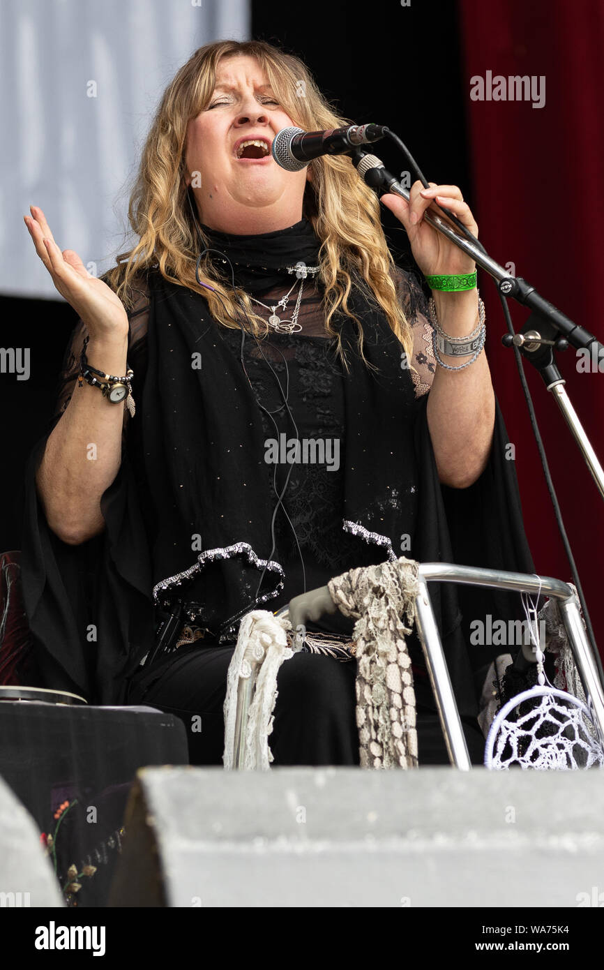 Deborah Bonham performing at WeyFest 2019 Music Festival Stock Photo ...