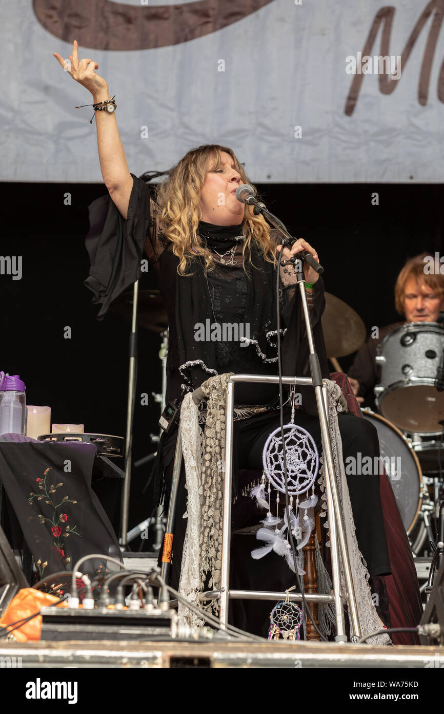 Deborah Bonham performing at WeyFest 2019 Music Festival Stock Photo ...