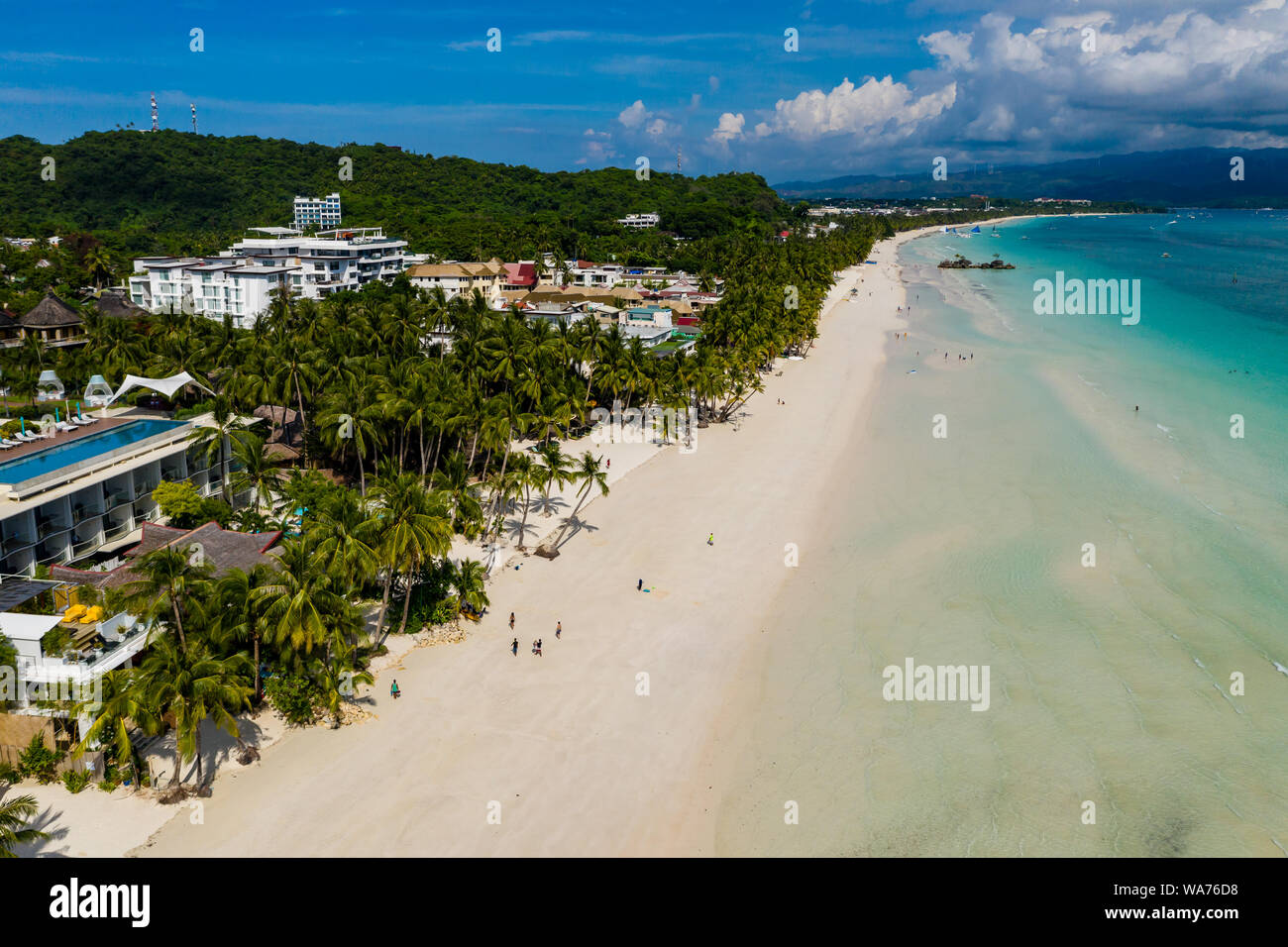 Boracay island aerial hi-res stock photography and images - Alamy