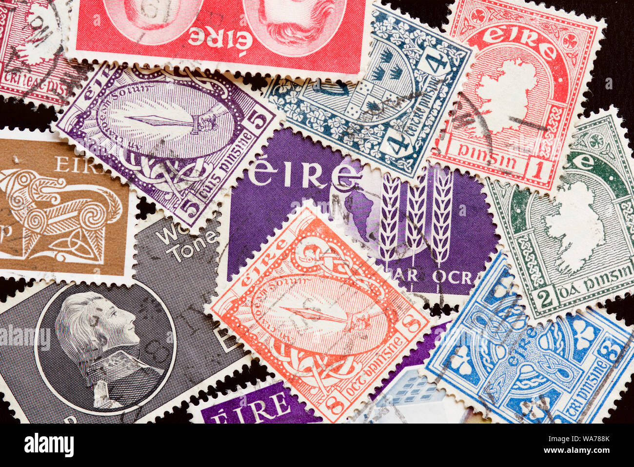 Postage stamps of ireland hi-res stock photography and images - Alamy
