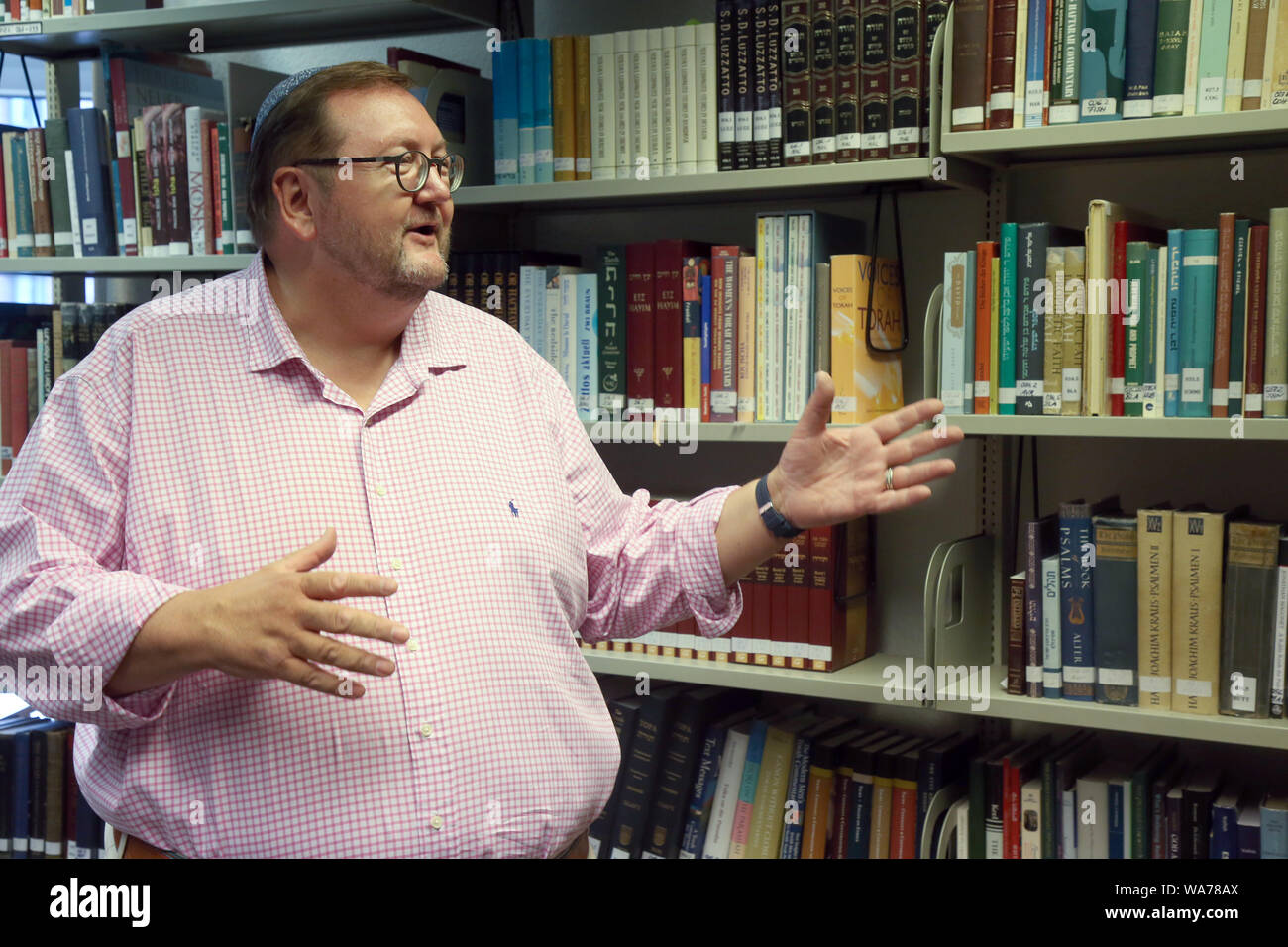 13 August 2019, Berlin: Walter Homolka, Rabbi, founder and director of ...