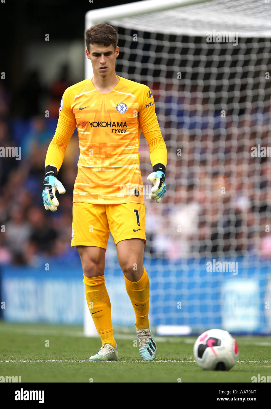 Chelsea goalkeeper Kepa Arrizabalaga during the Premier League match at ...