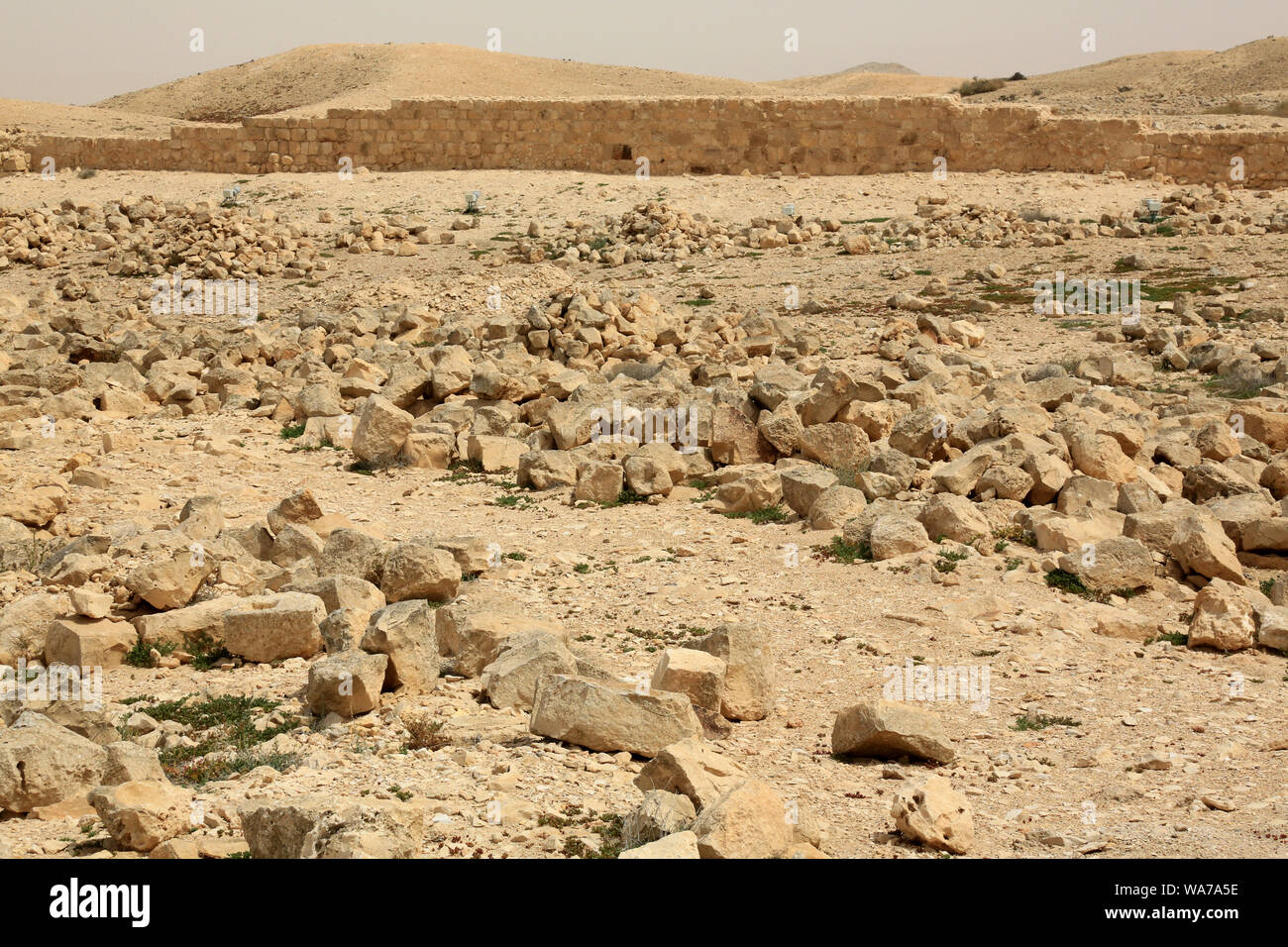 The Byzantine Quarter. Archaeological site of Shivta. (Old incense ...