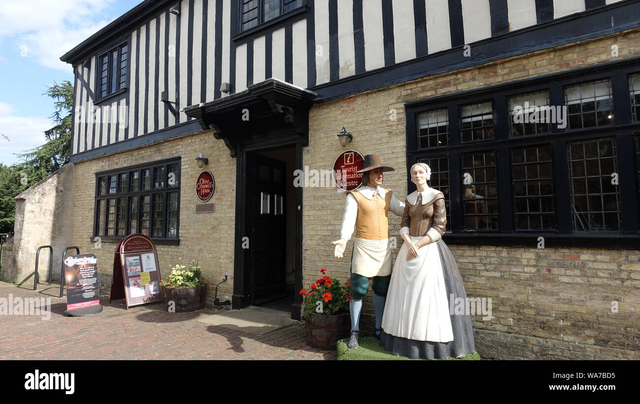Oliver Cromwell house in Ely , Cambridgeshire , England, UK Stock Photo ...