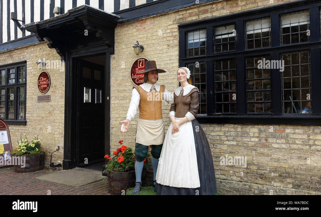 Oliver Cromwell house in Ely , Cambridgeshire , England, UK Stock Photo ...