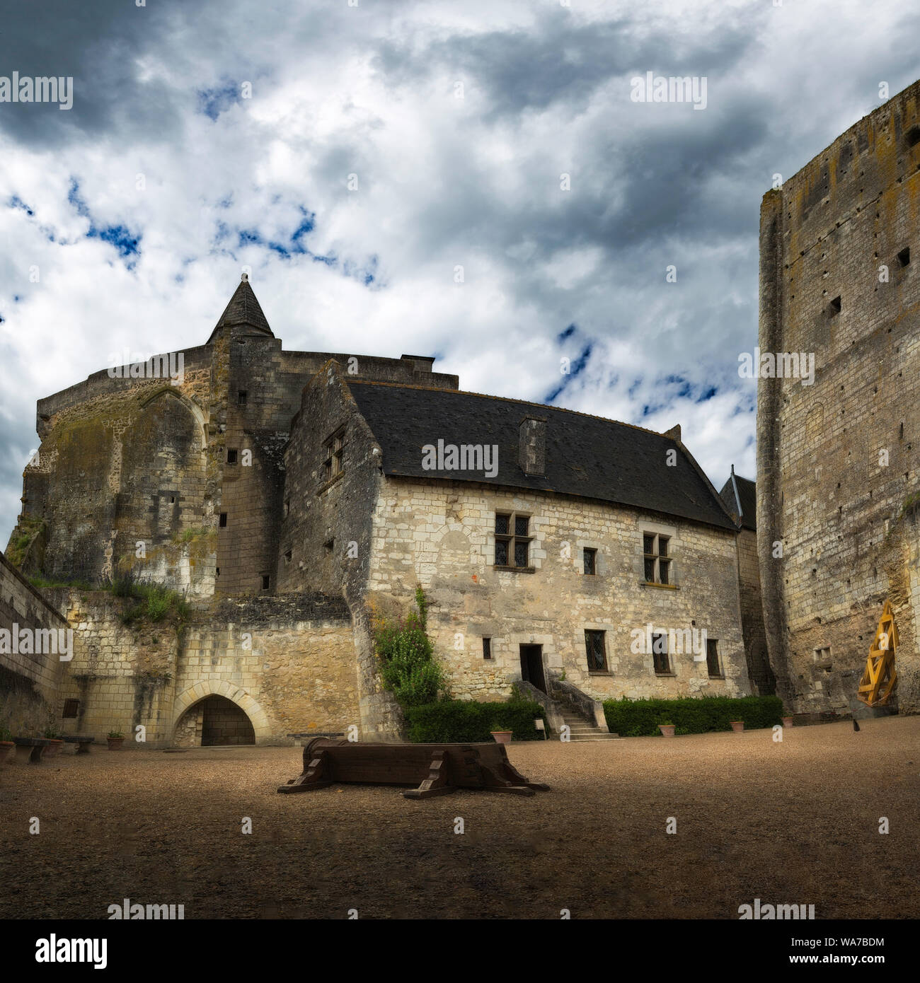 Loches castle hi-res stock photography and images - Alamy