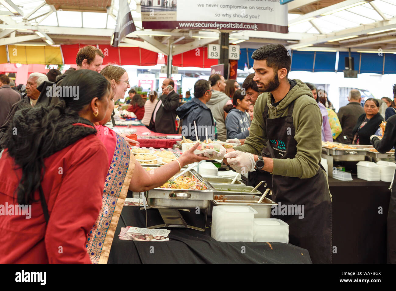 Leicester, UK. 18th August 2019. Famous for being the first event of ...