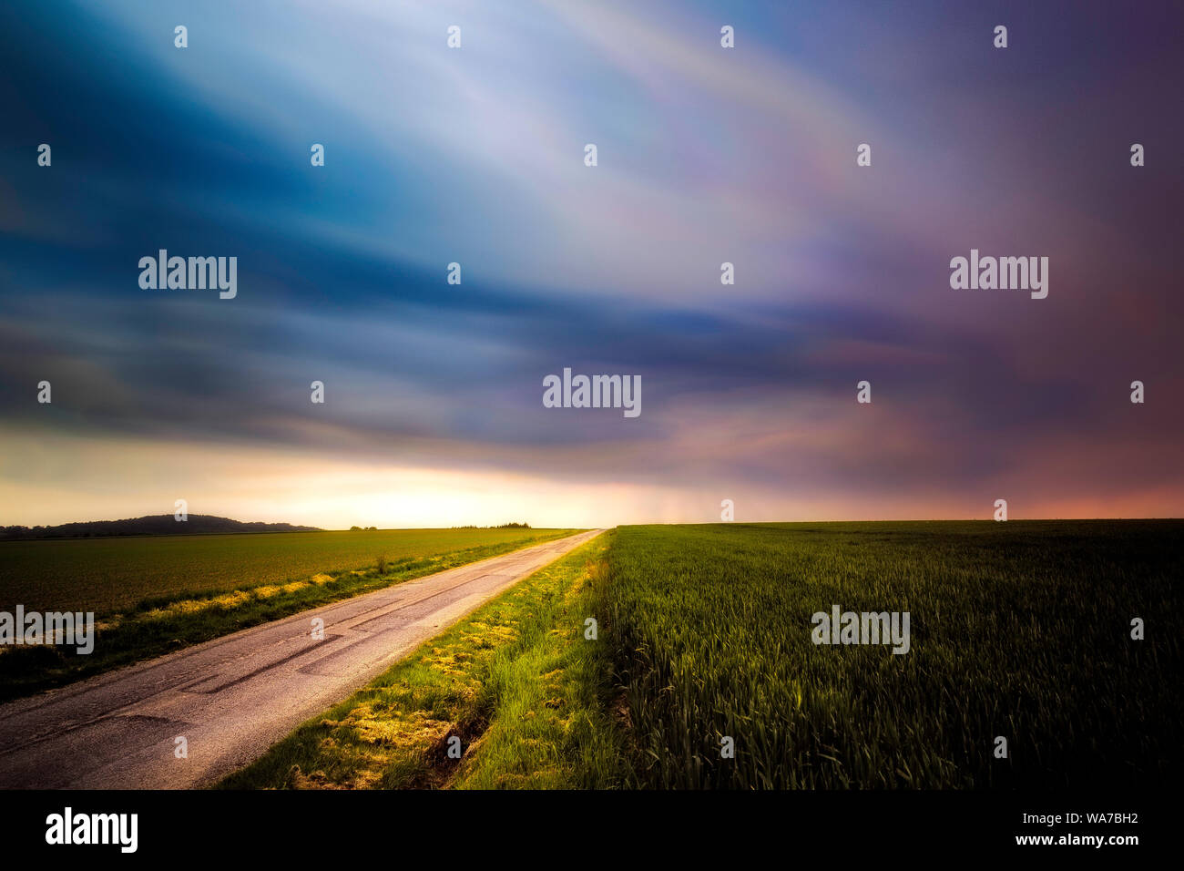 Rural storm hi-res stock photography and images - Alamy