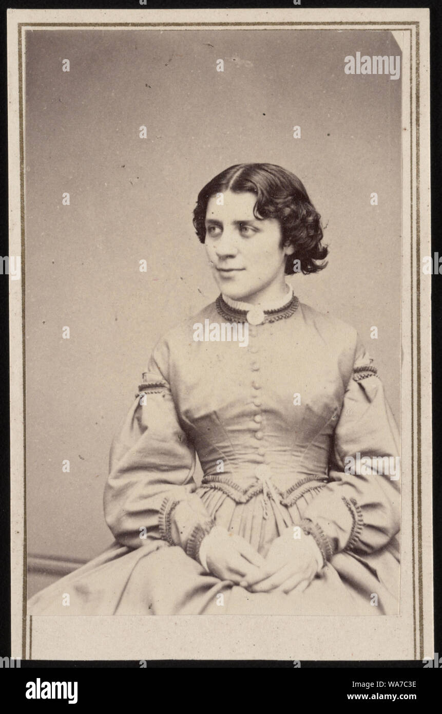 Anna Elizabeth Dickinson, orator, abolitionist, advocate for women's ...