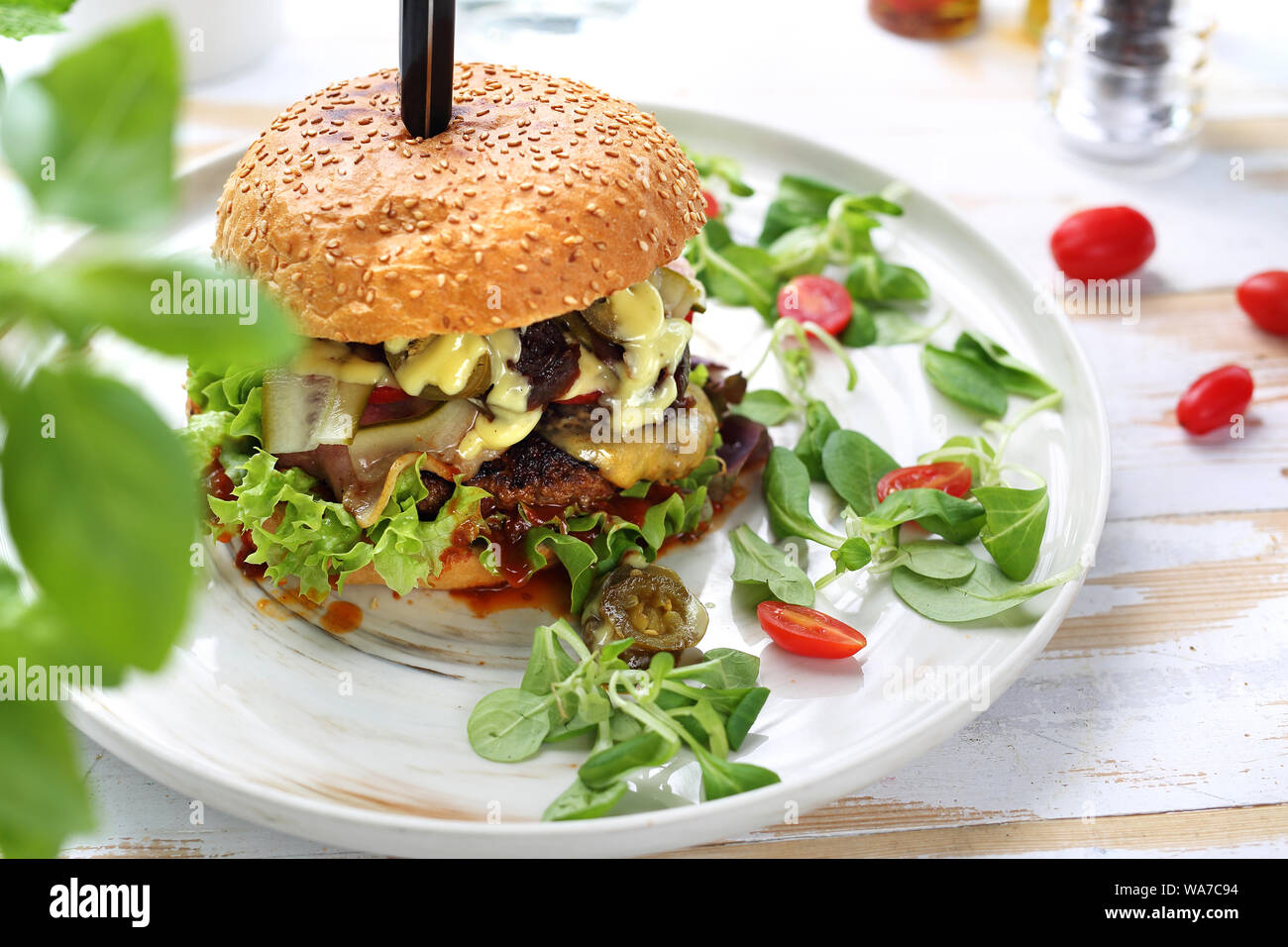 Food menu photo hi-res stock photography and images - Alamy