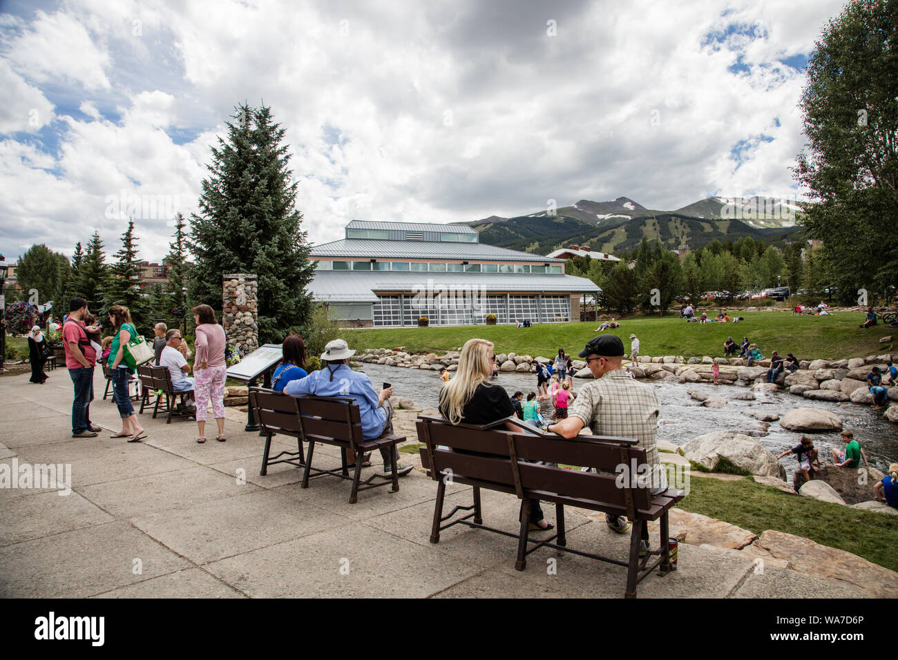 Old gold mines near breckenridge colorado hi-res stock photography and ...