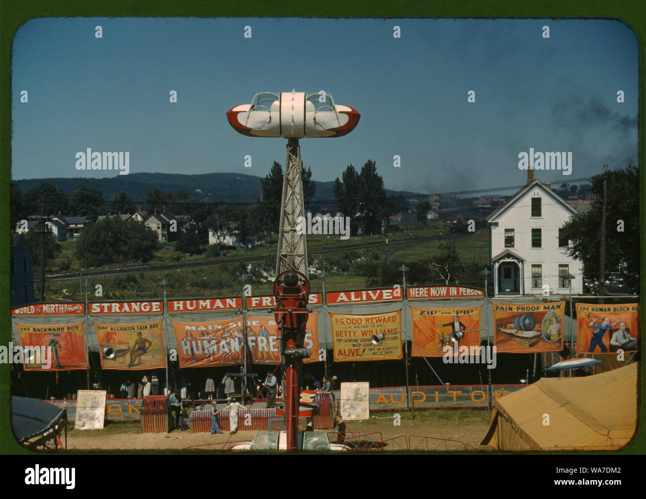 At the Vermont state fair, Rutland Stock Photo - Alamy