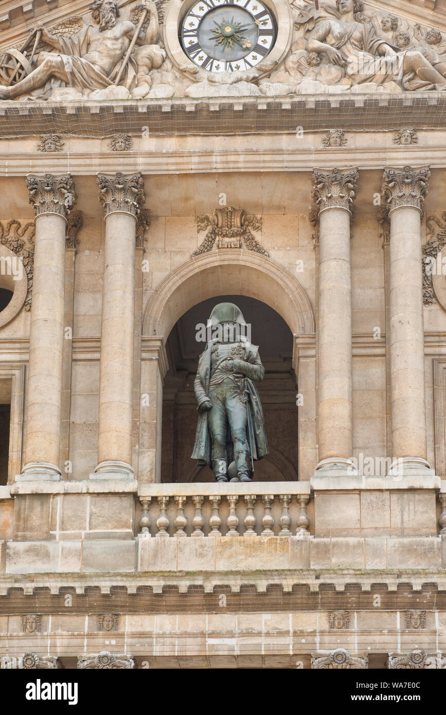 Statue to Napoleon. Musee de L'Armee (Military museum). Hotel des ...