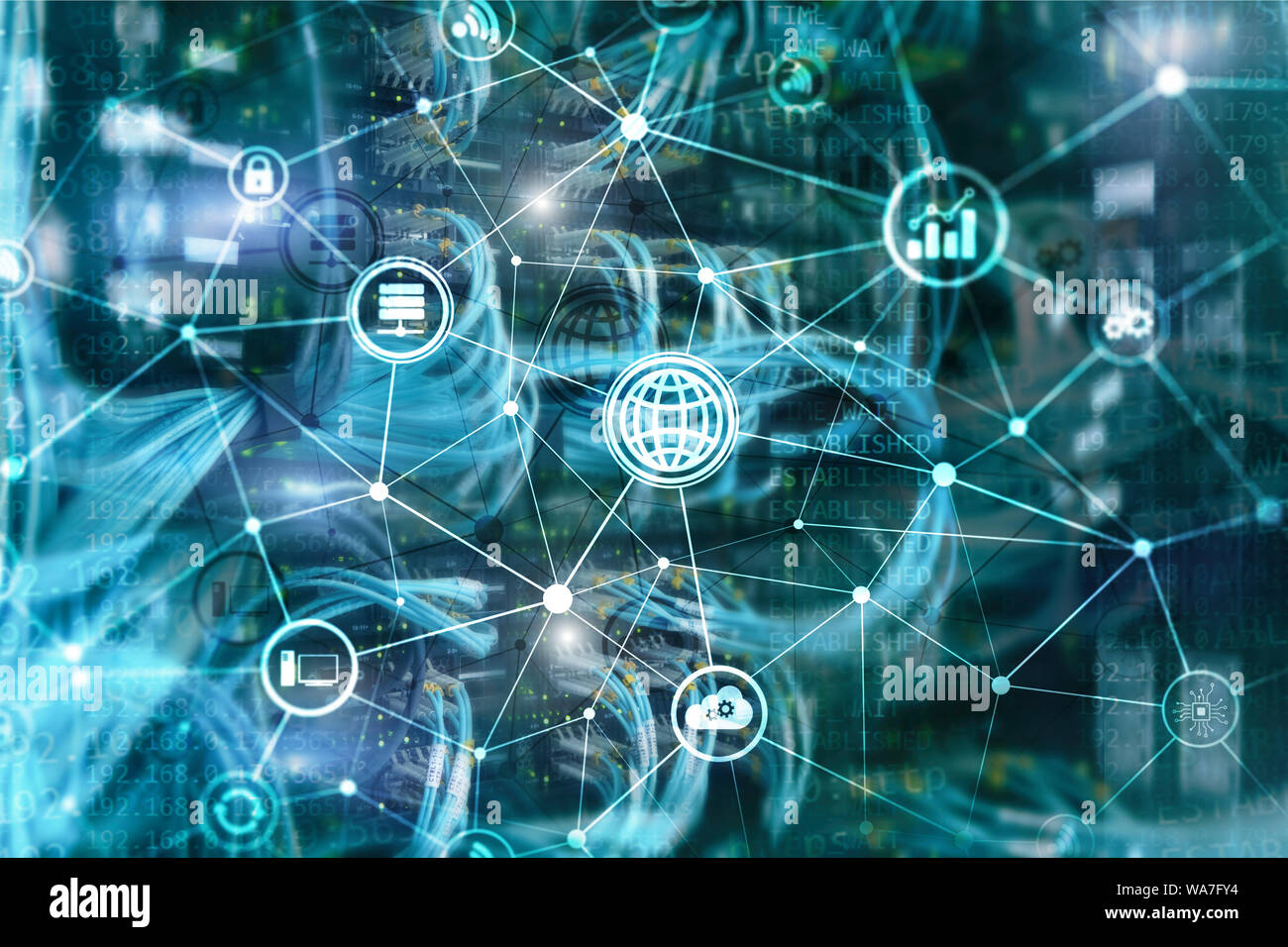 ICT - information and telecommunication technology and IOT - internet ...