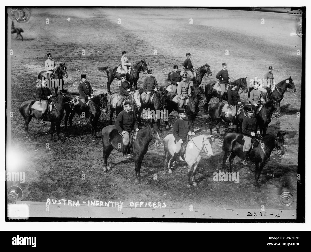 Austria - Infantry officers Stock Photo - Alamy