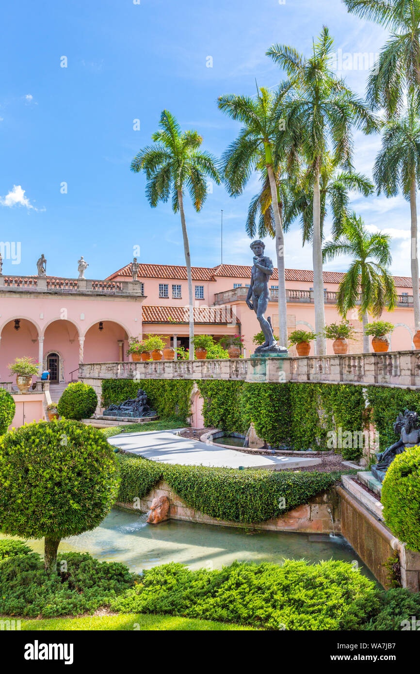 SARASOTA, USA - SEPTEMBER 03: Ringling Museum complex on September 03 ...