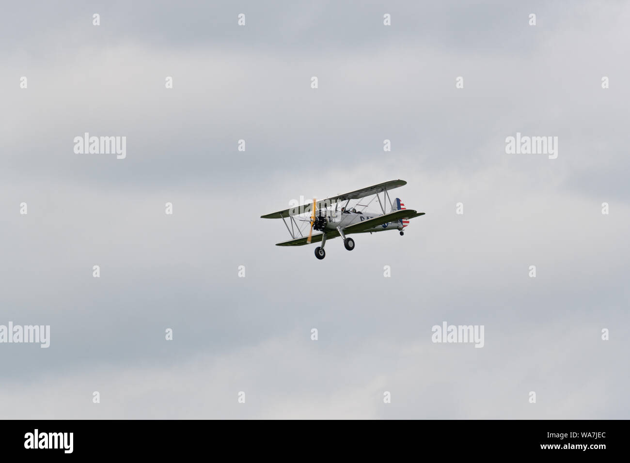 Small old biplane hi-res stock photography and images - Alamy