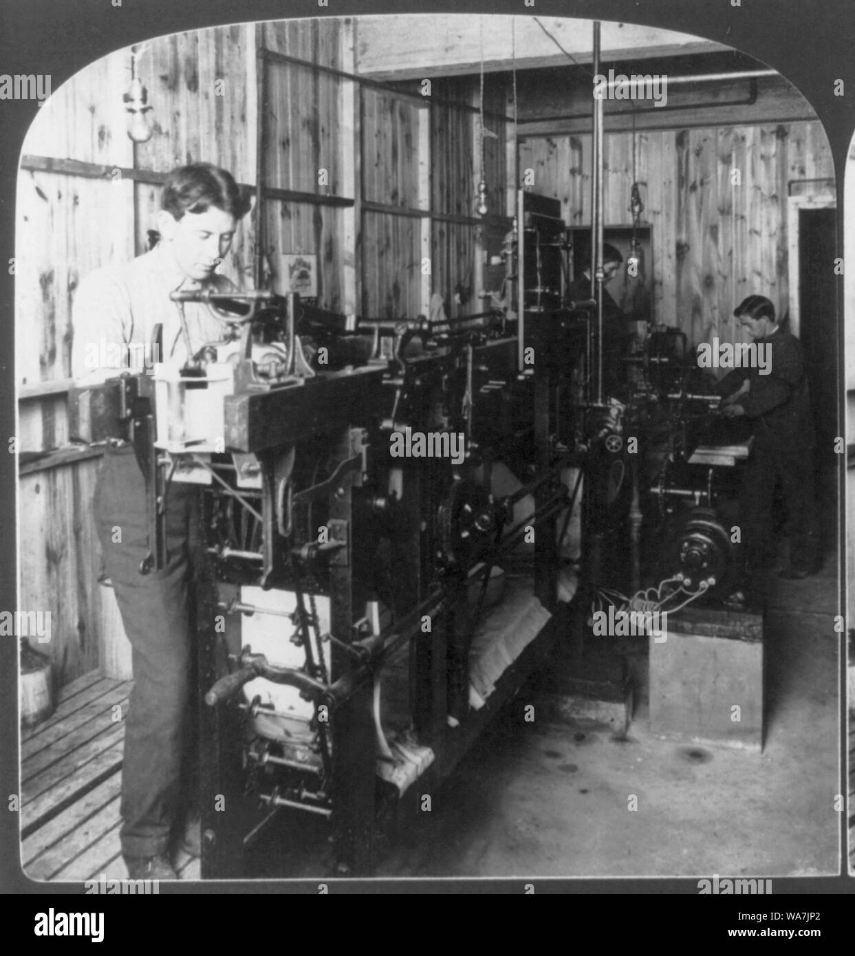 Automatic developing machine Stock Photo - Alamy