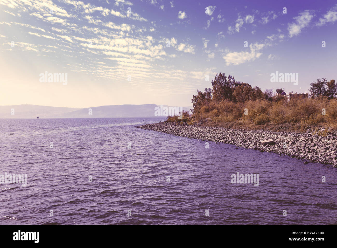 Sea of galilee israel sunset hi-res stock photography and images - Alamy
